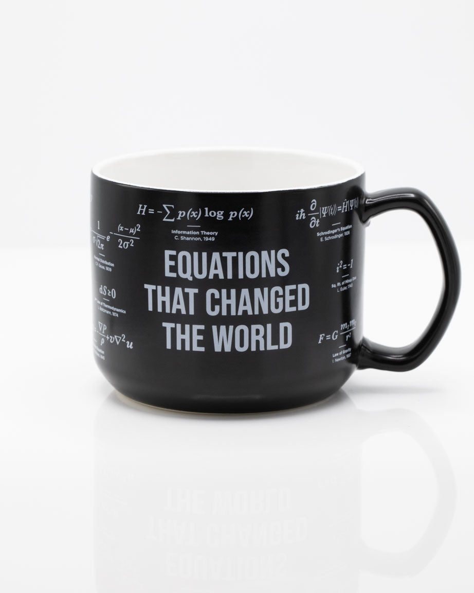 Equations That Changed the World Mug - Math Mug | Cognitive Surplus ...